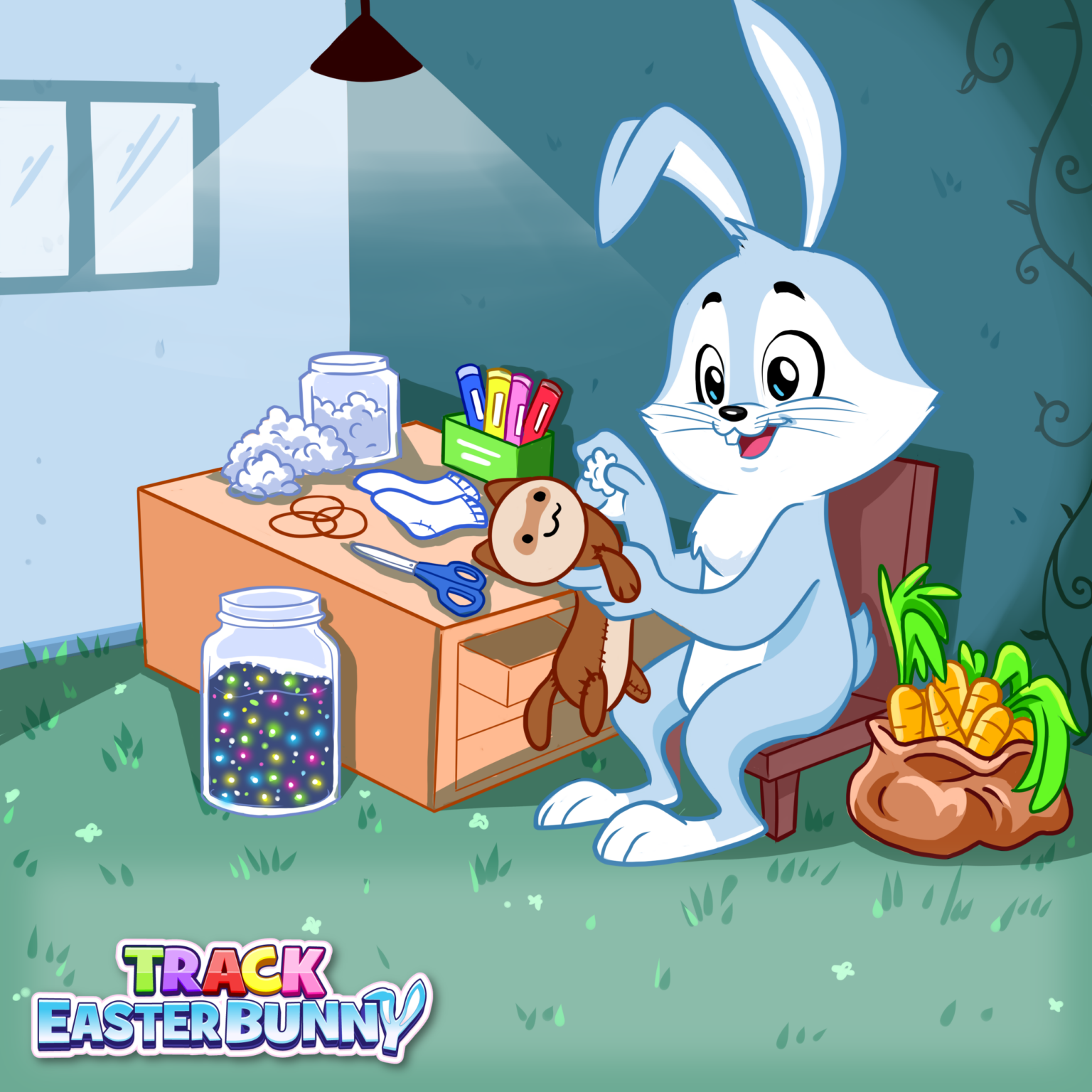 Track Easter Bunny: An Easter Tradition Book - Track Easter Bunny